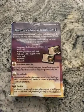 Other | Harry Potter Trading Card Game Twoplayer Starter Set | Poshmark